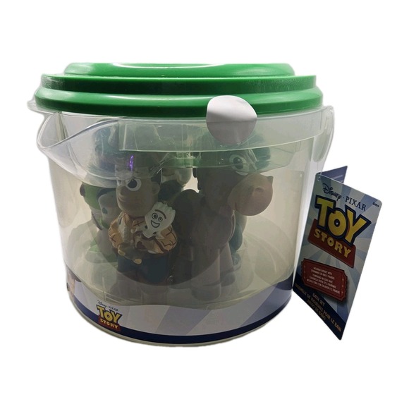 Toys | Disney Pixar Toy Story Bath Toys 5 Piece Tub Bucket Set Playset ...